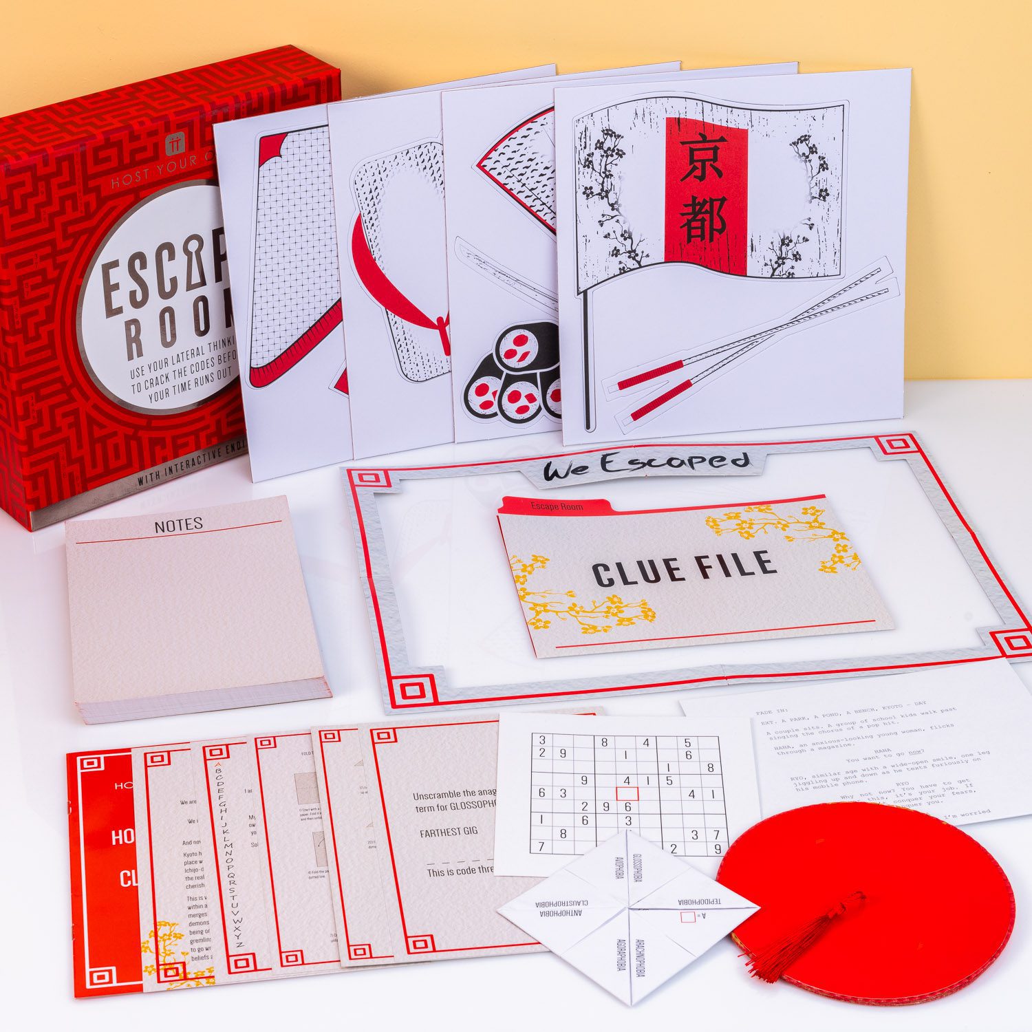 Host Your Own Escape Room - Kyoto - Alle goedkope Actiespellen